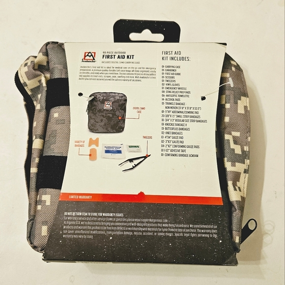 Avalanche | Other | Avalanche 9 Piece Outdoor First Aid Kit New Digital ...